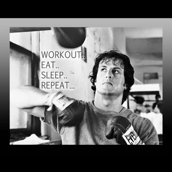 Other | Rocky Balboa Workout Motivation Hd Canvas Print | Poshmark